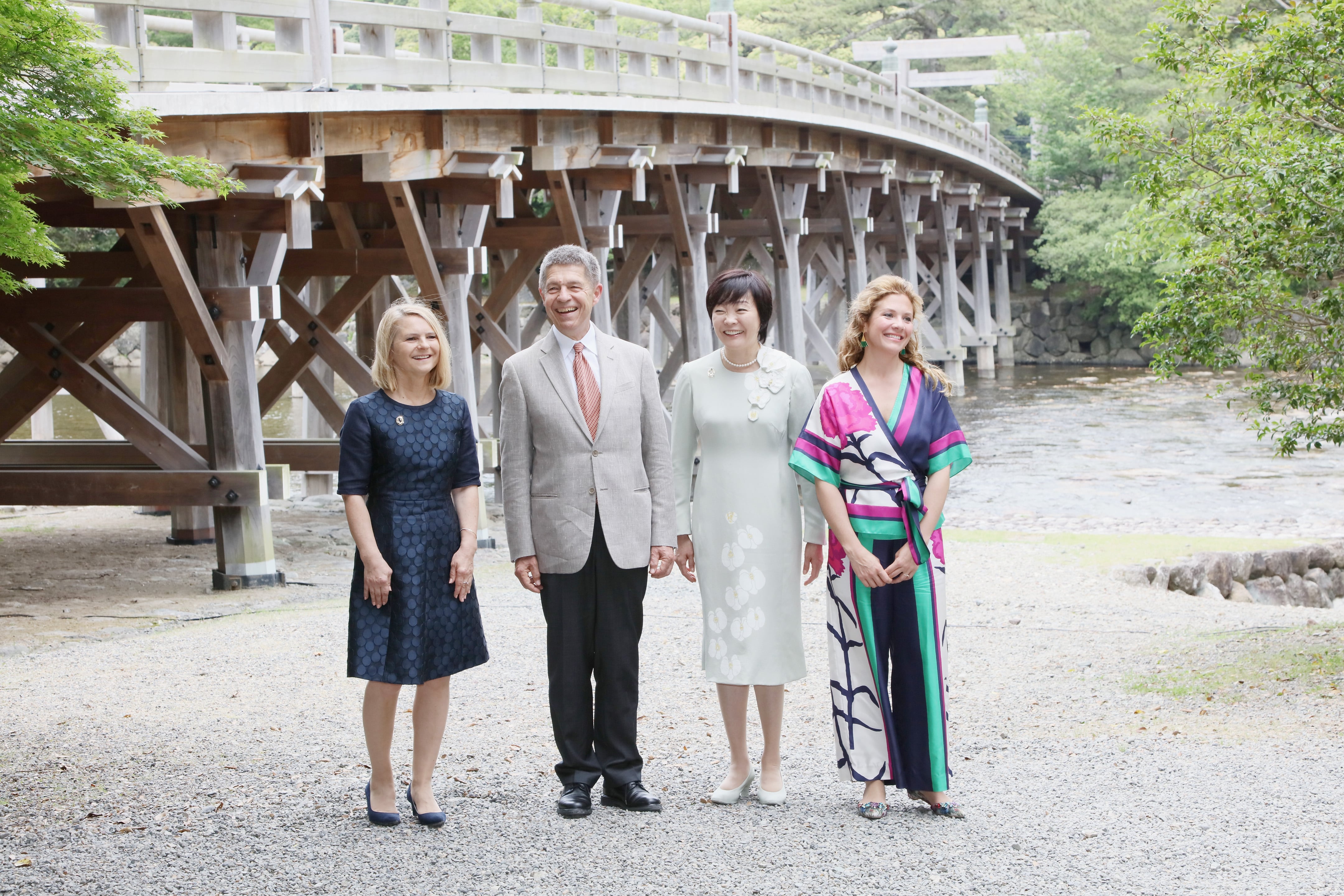 Sophie Trudeau Wears Tanya Taylor in Japan May 2016 | PS Fashion