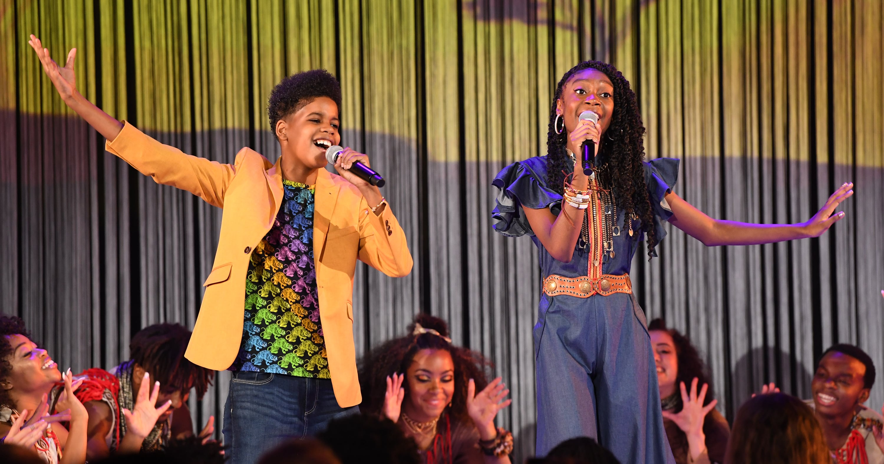 JD McCrary Shahadi Joseph Disney Lion King Performance Video | POPSUGAR ...