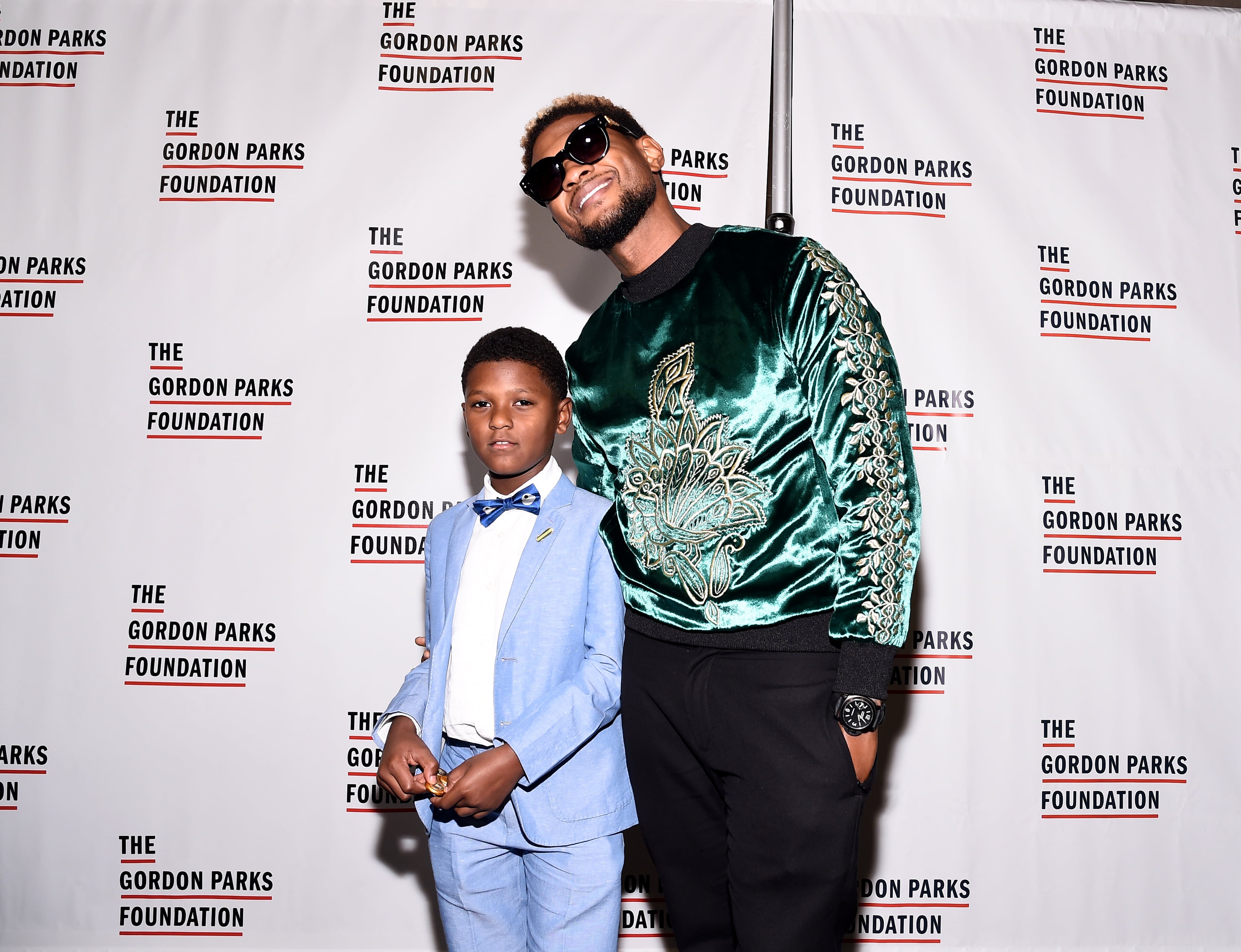 Usher and His Son at Gala in NYC June 2017 | PS Celebrity