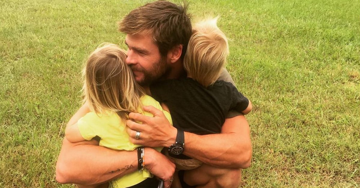 Celebrity Dads and Kids on Instagram | POPSUGAR Celebrity