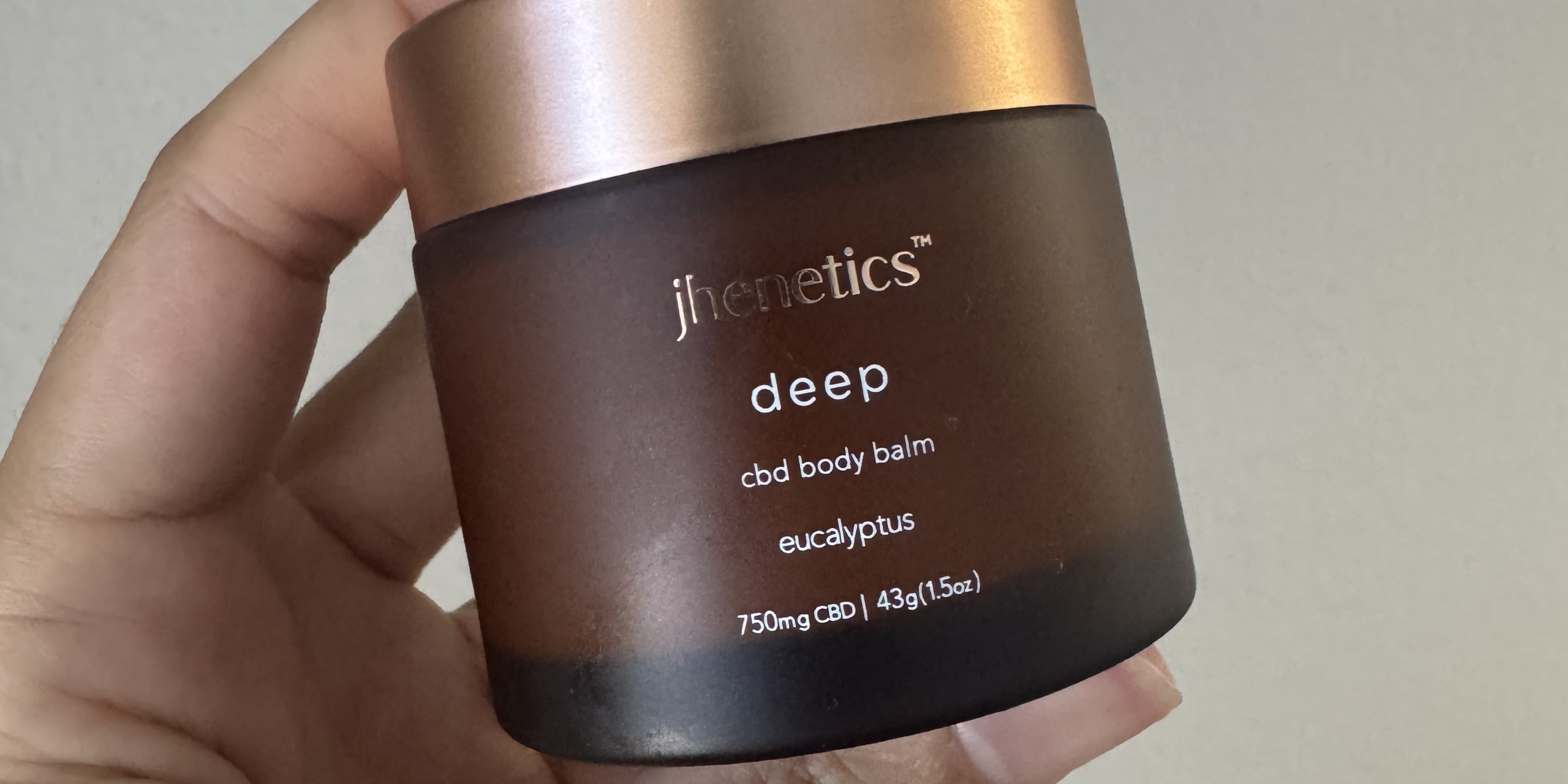 Jhené Aiko Jhenetics Deep CBD Body Balm Review With Photos | PS Beauty