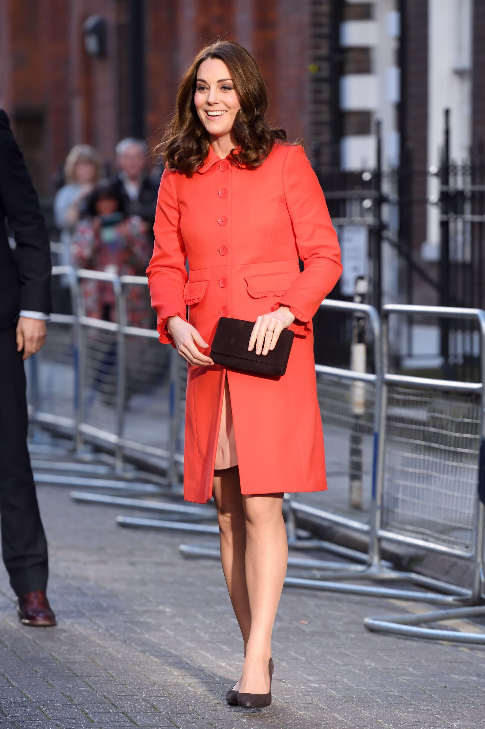 Kate Middleton Red Boden Coat | PS Fashion
