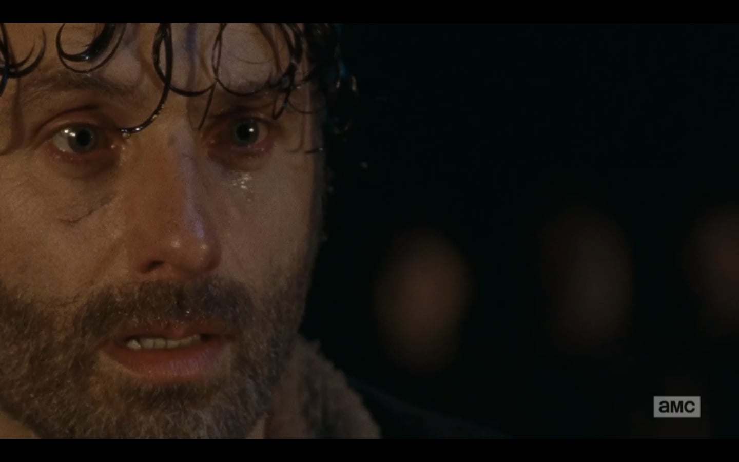Rick Crying Walking Dead
