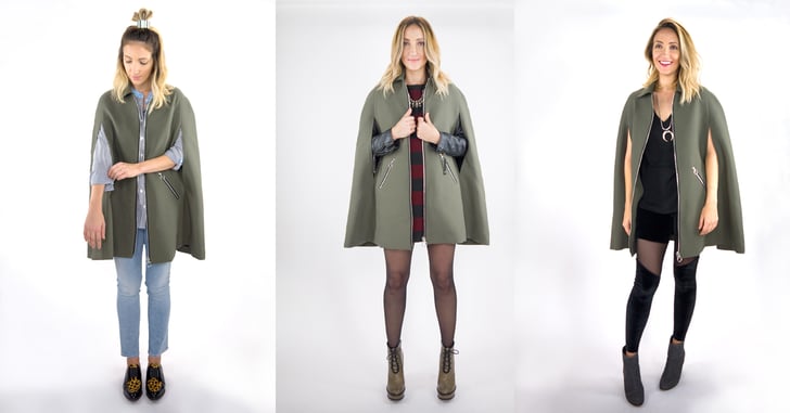 How to Style a Cape For Fall | POPSUGAR Fashion