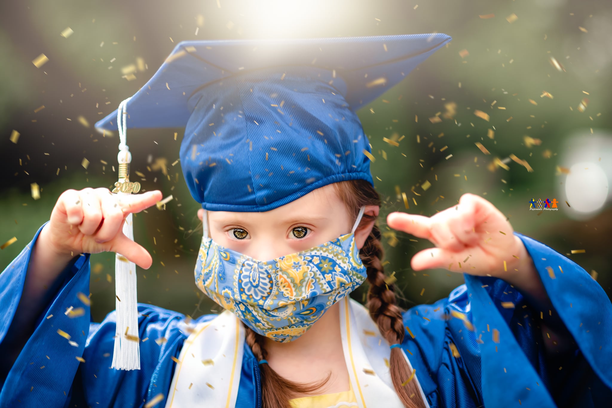 Sweet Photos of Kindergartener Celebrating Her Graduation | POPSUGAR Family