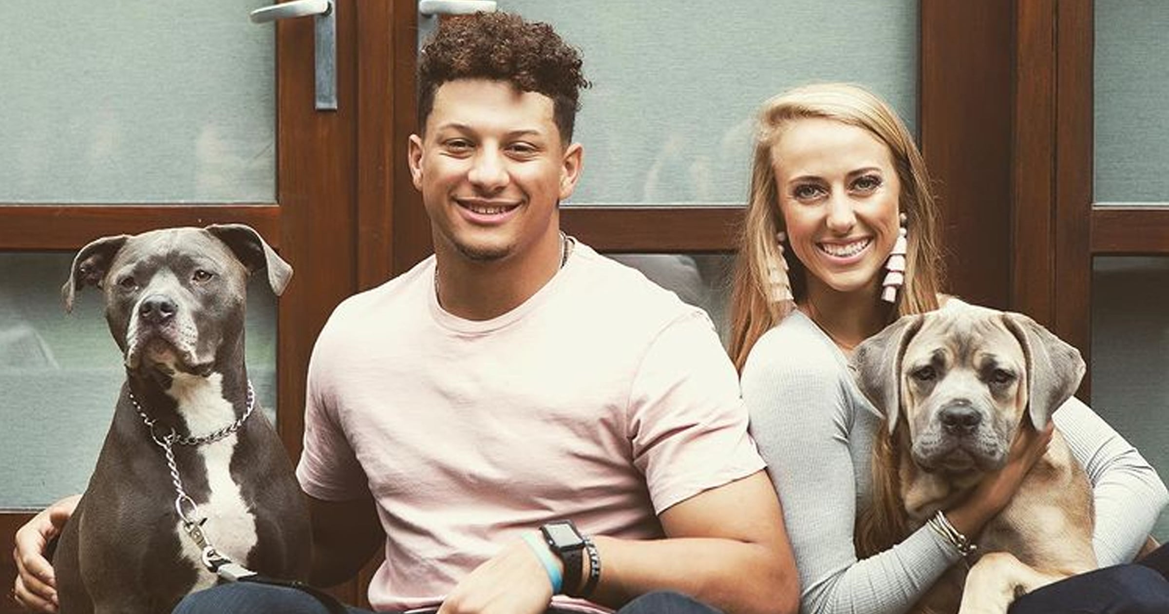 Photos of Patrick Mahomes and Brittany Matthews's 2 Dogs | PS Pets