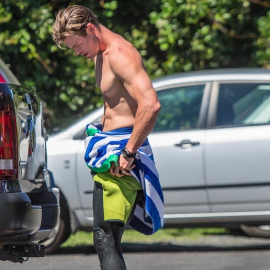 Chris Hemsworth Shirtless Pictures Popsugar Celebrity