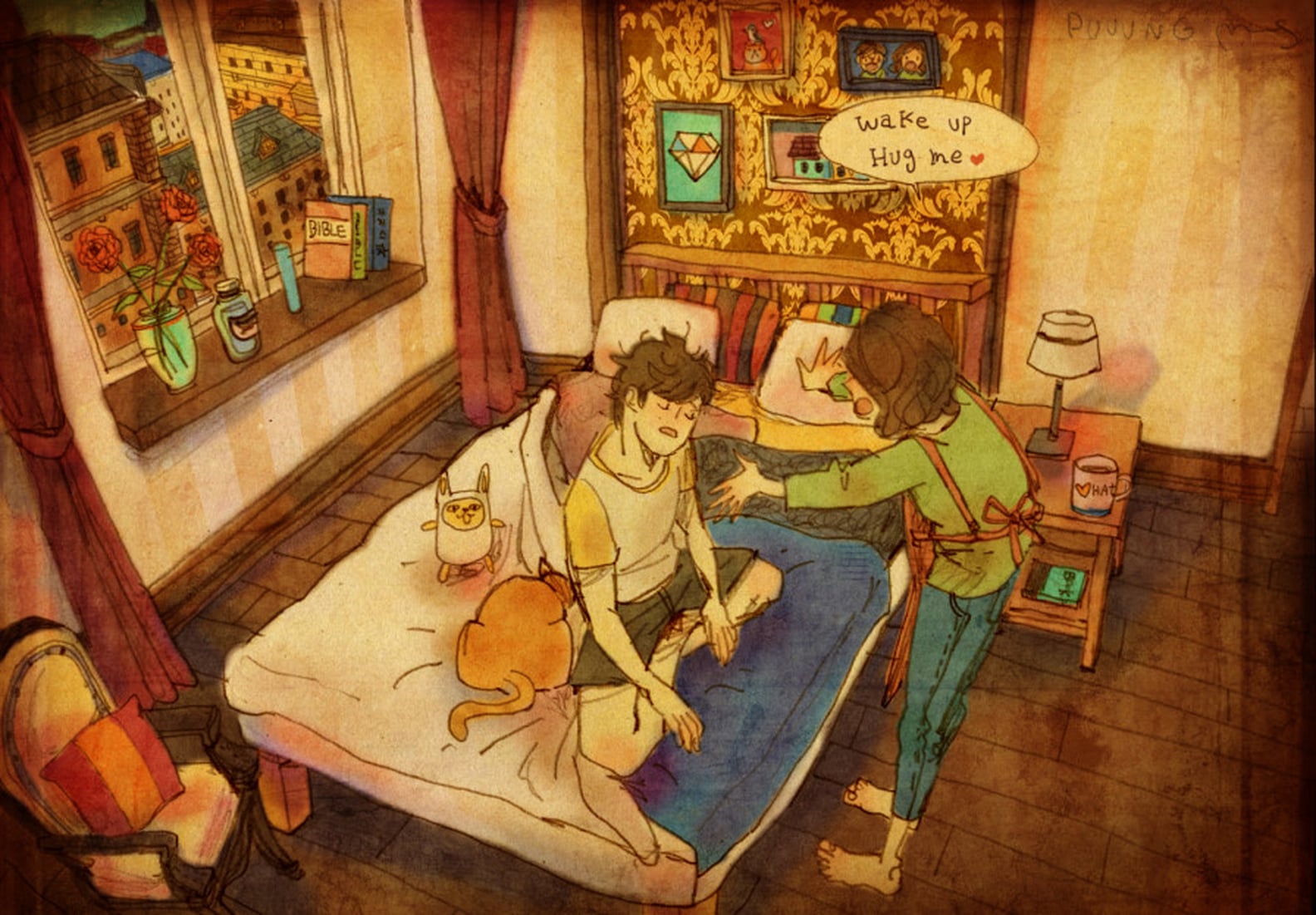 Korean Artist Puuung's Relationship Art | PS Love