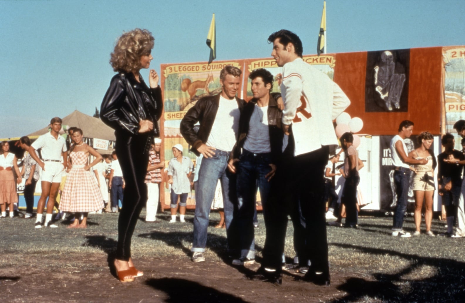 See Olivia Newton-John's Best Outfits as Sandy in "Grease" | PS Fashion