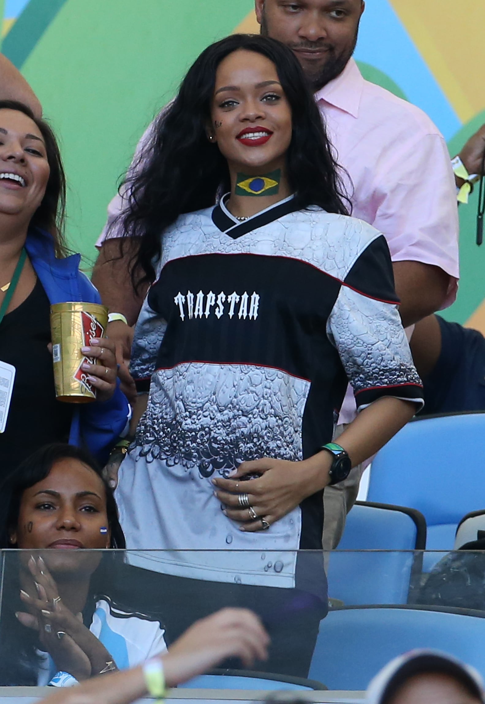 Rihanna at the World Cup 2014 | PS Celebrity