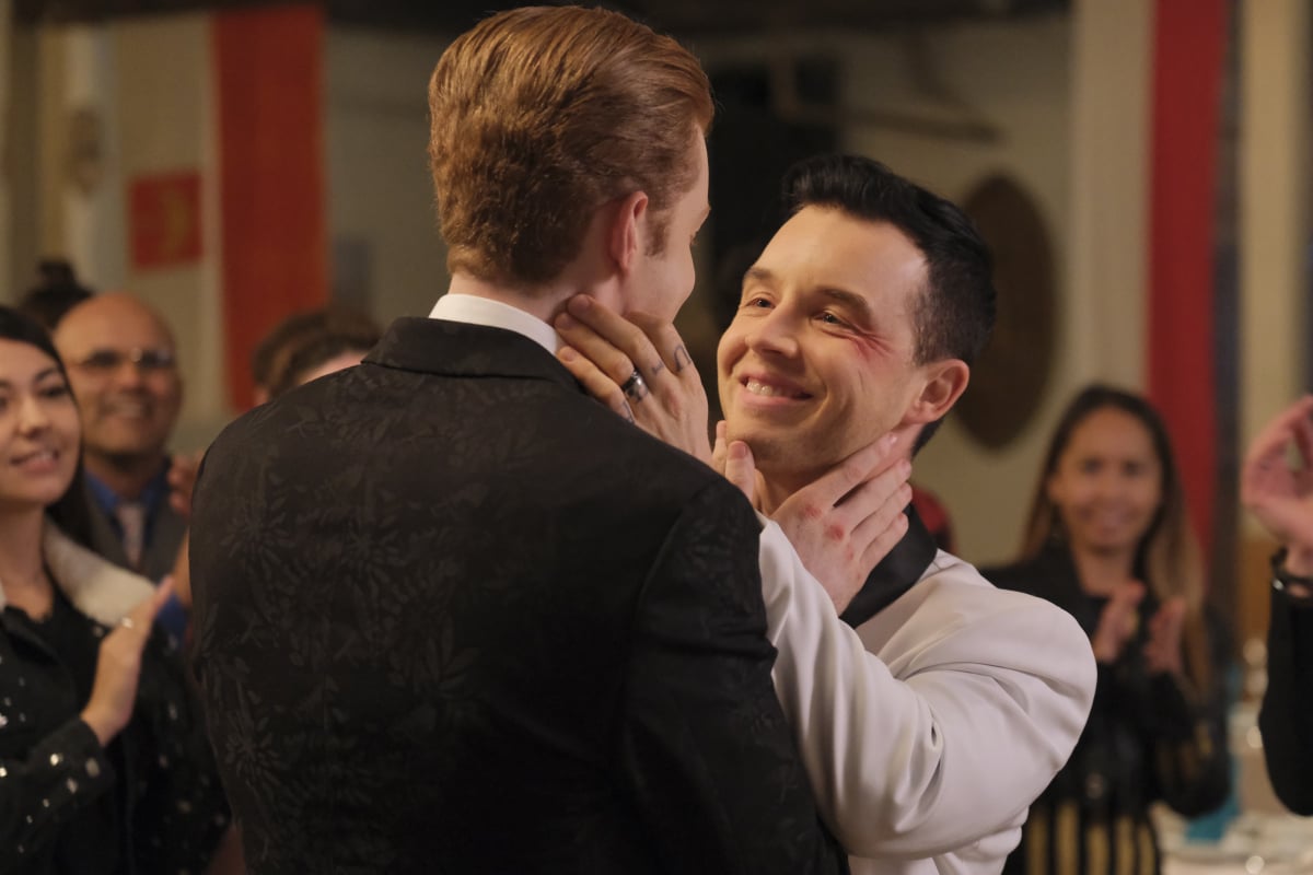 gallavich wedding