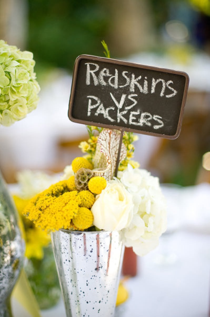Football Wedding Ideas | PS Love