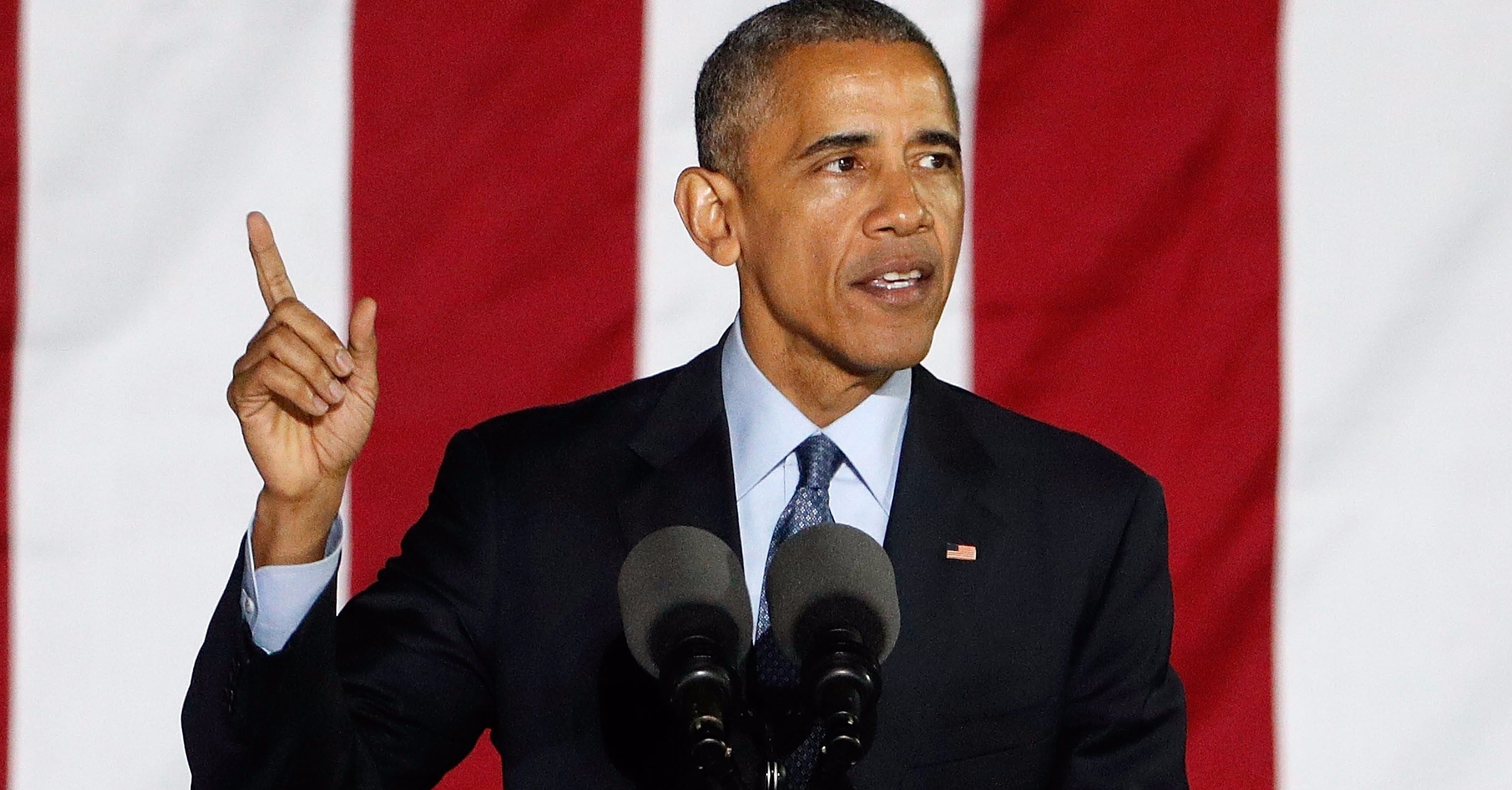 President Obama's Message on Election Night 2016 | POPSUGAR News