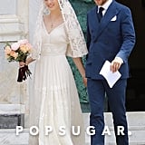 Bee Shaffer's Wedding Dress in Italy 2018 | POPSUGAR Fashion