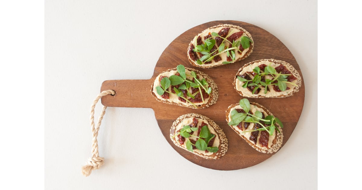 Hummus Toast Pre Workout Snack Ideas Popsugar Fitness Photo 7