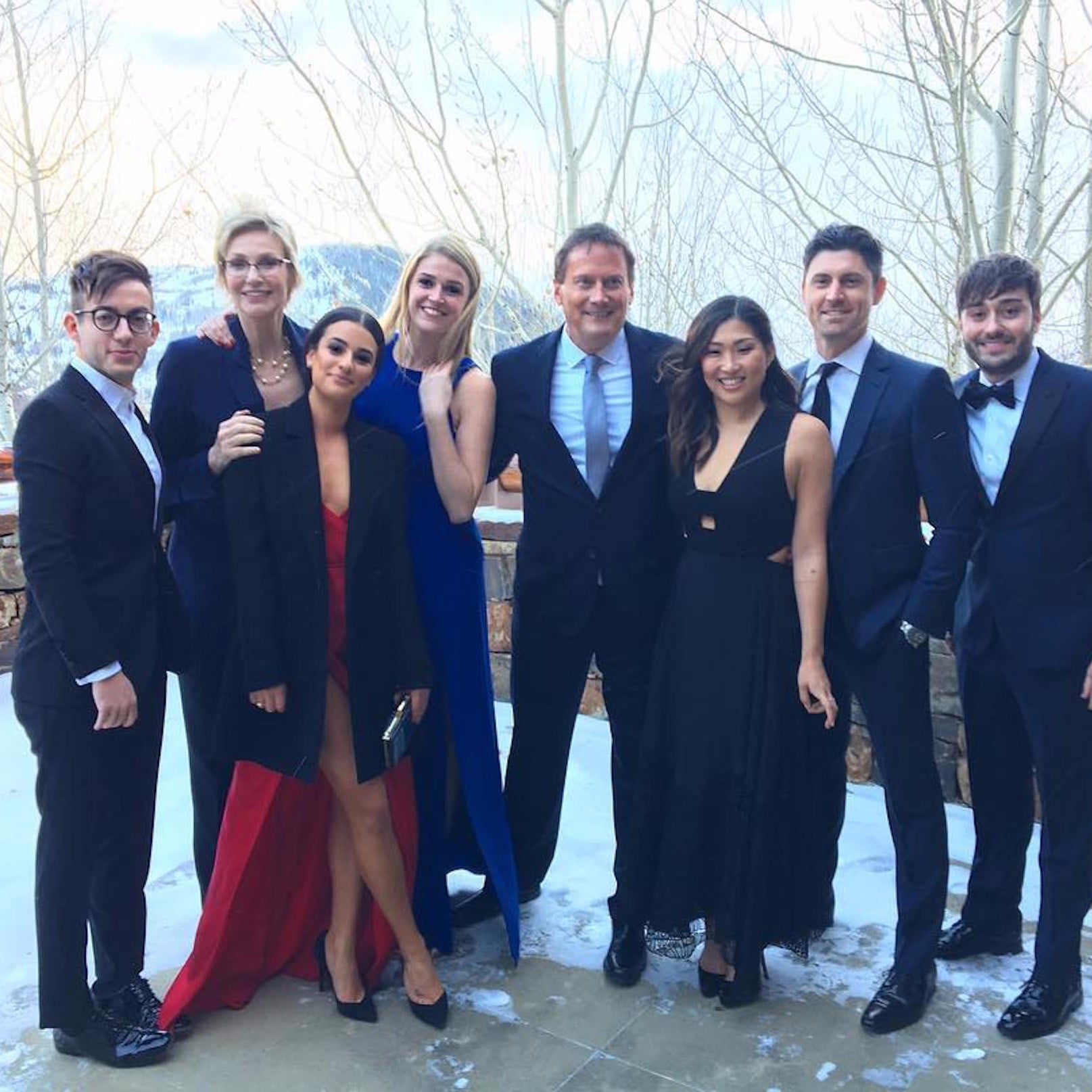 Glee Reunion Instagram Pictures From Becca Tobin's Wedding | PS Celebrity