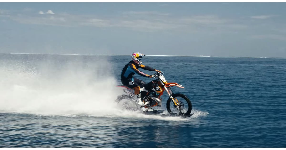 Dirt Bike Surfing Video | POPSUGAR Fitness