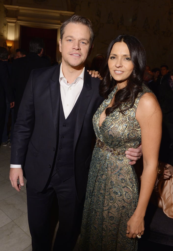 Matt And Luciana Damon Long Term Celebrity Couples Pictures Popsugar Celebrity Photo 30