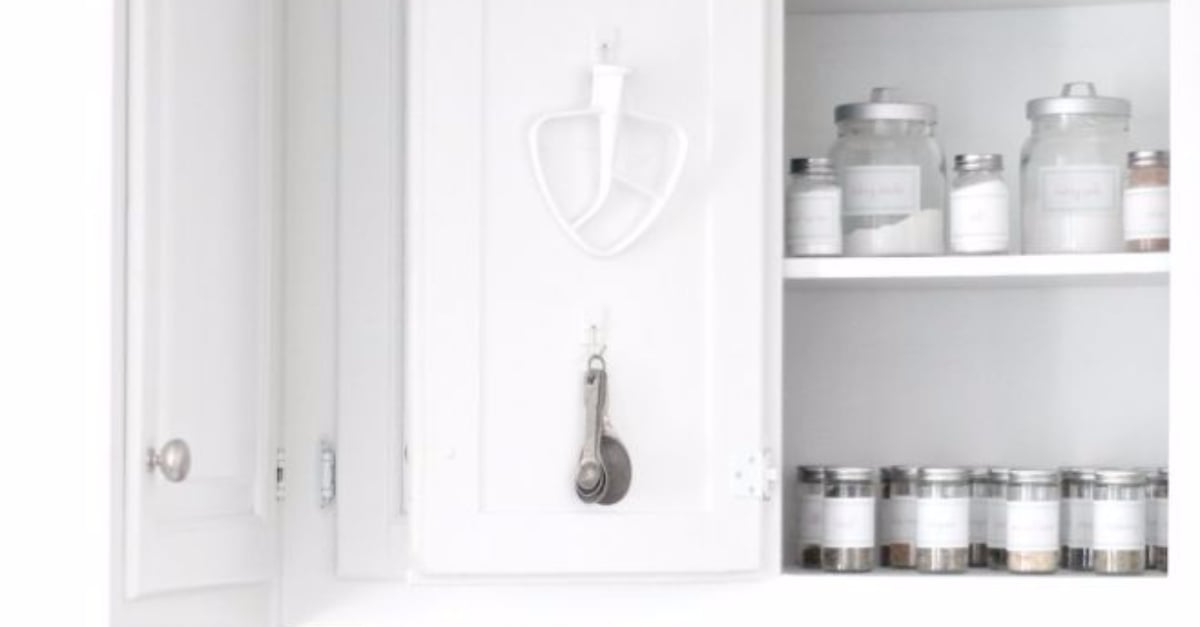 Cabinet Organizing Hacks | PS Home