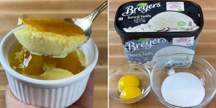 Ice Cream Crème Brulée Recipe | TikTok Video | POPSUGAR Food