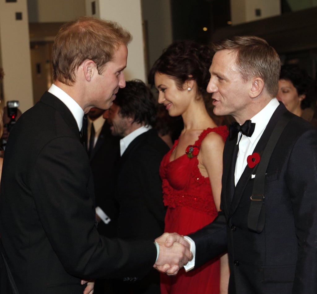 Prince William and Prince Harry With British Actors | POPSUGAR Celebrity