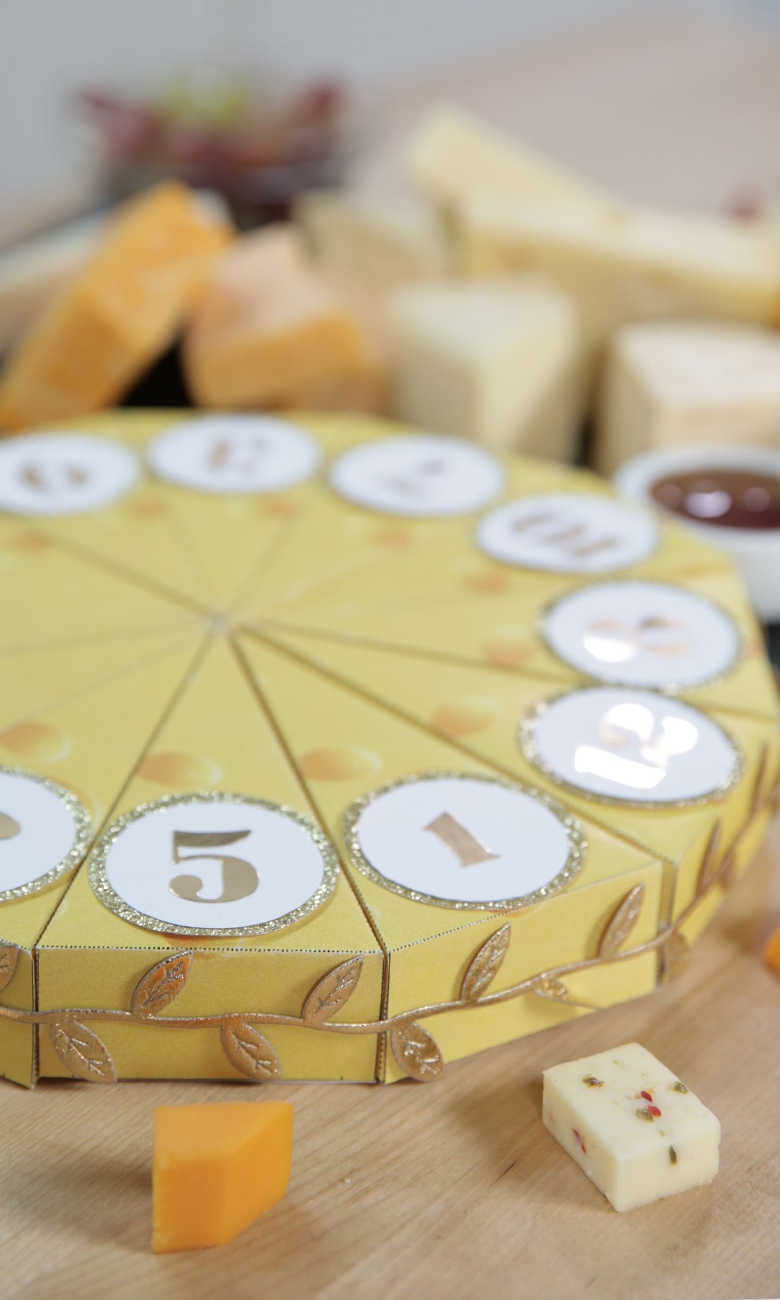 DIY Cheese-Filled Advent Calendar | PS Food
