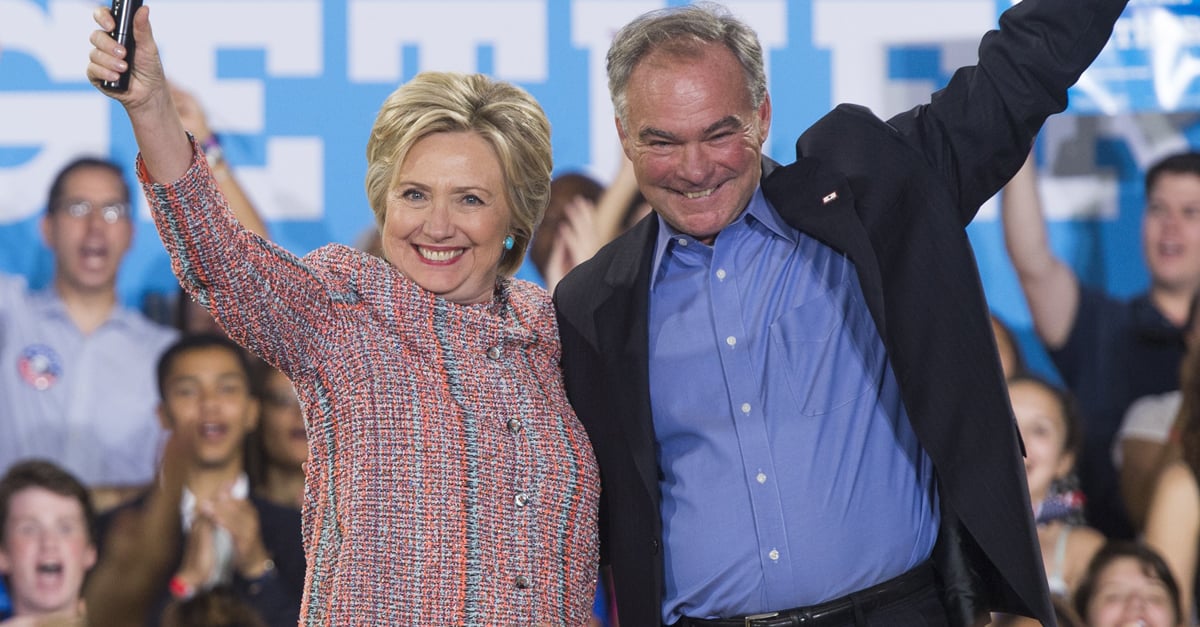 Who Is Hillary Clinton's Running Mate? | POPSUGAR News