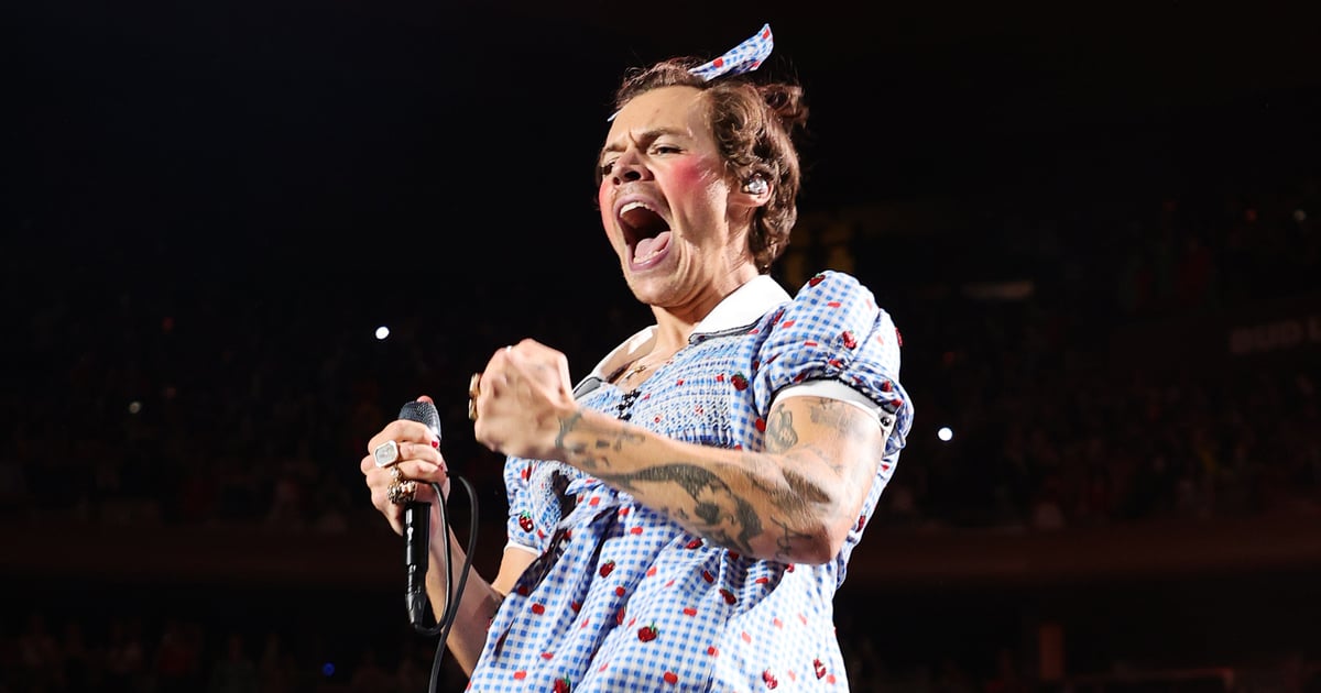 Harry Styles Covers "Somewhere Over the Rainbow" as Dorothy | POPSUGAR ...