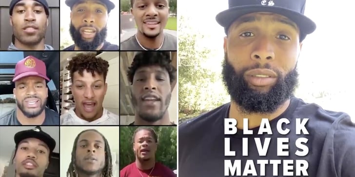 NFL Stars Send Message to League in Black Lives Matter Video | POPSUGAR ...
