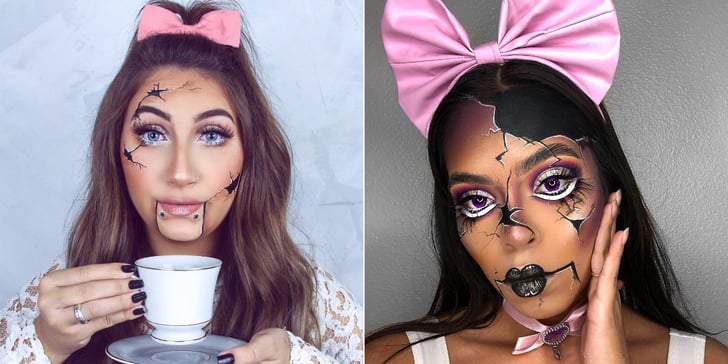 Best Cracked-Doll Makeup Looks For Halloween | POPSUGAR Beauty