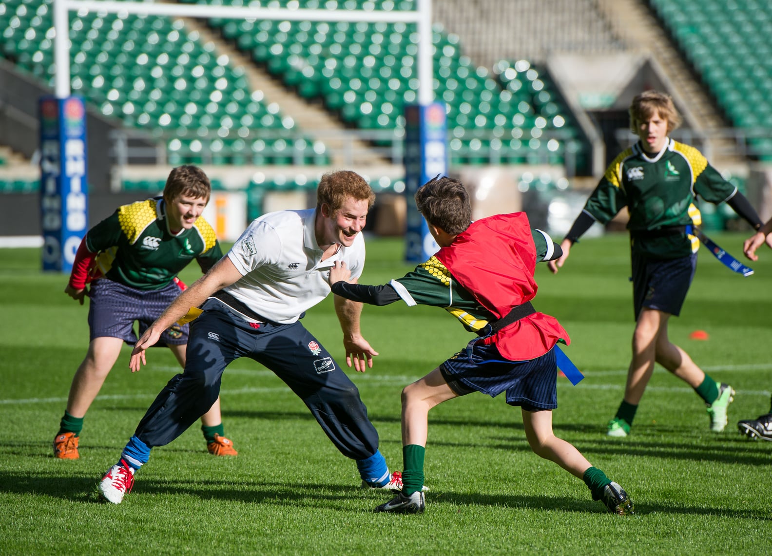 Pictures of Prince Harry Playing Sports | PS Celebrity