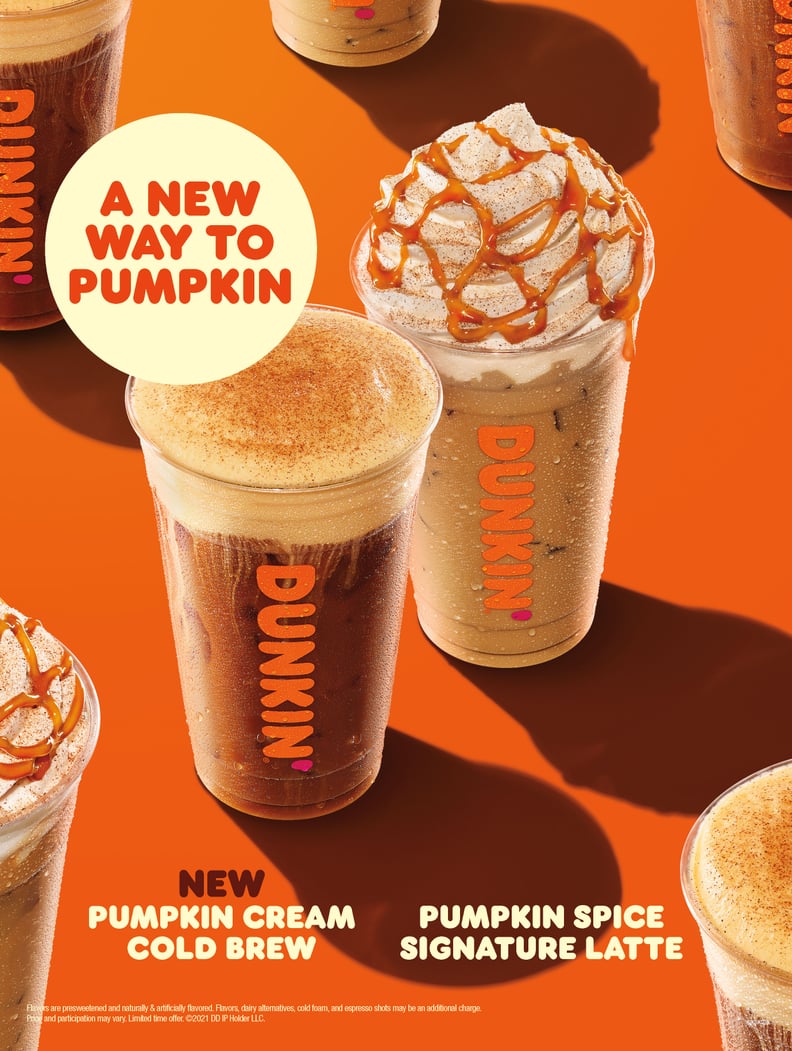 Dunkin's Pumpkin Spice Latte Is Available Aug. 18, 2021! | PS Food