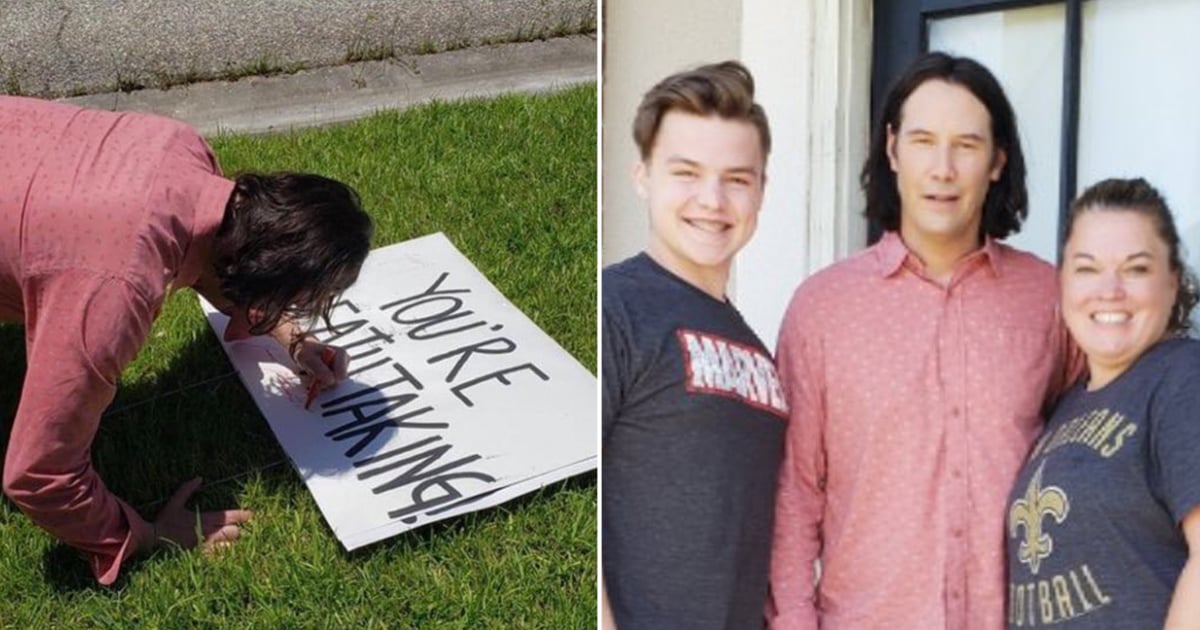 Keanu Reeves Surprising Fans in Louisiana Pictures July 2019 | POPSUGAR ...