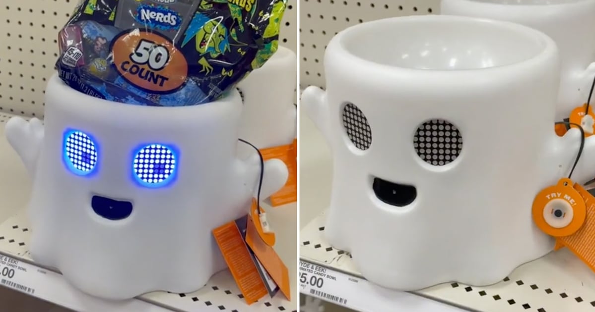 Shop Target's Light-Up Ghost Halloween Serving Bowl | PS Smart Living