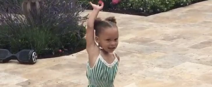 Riley Curry's Birthday Dance Video on Instagram | PS Celebrity