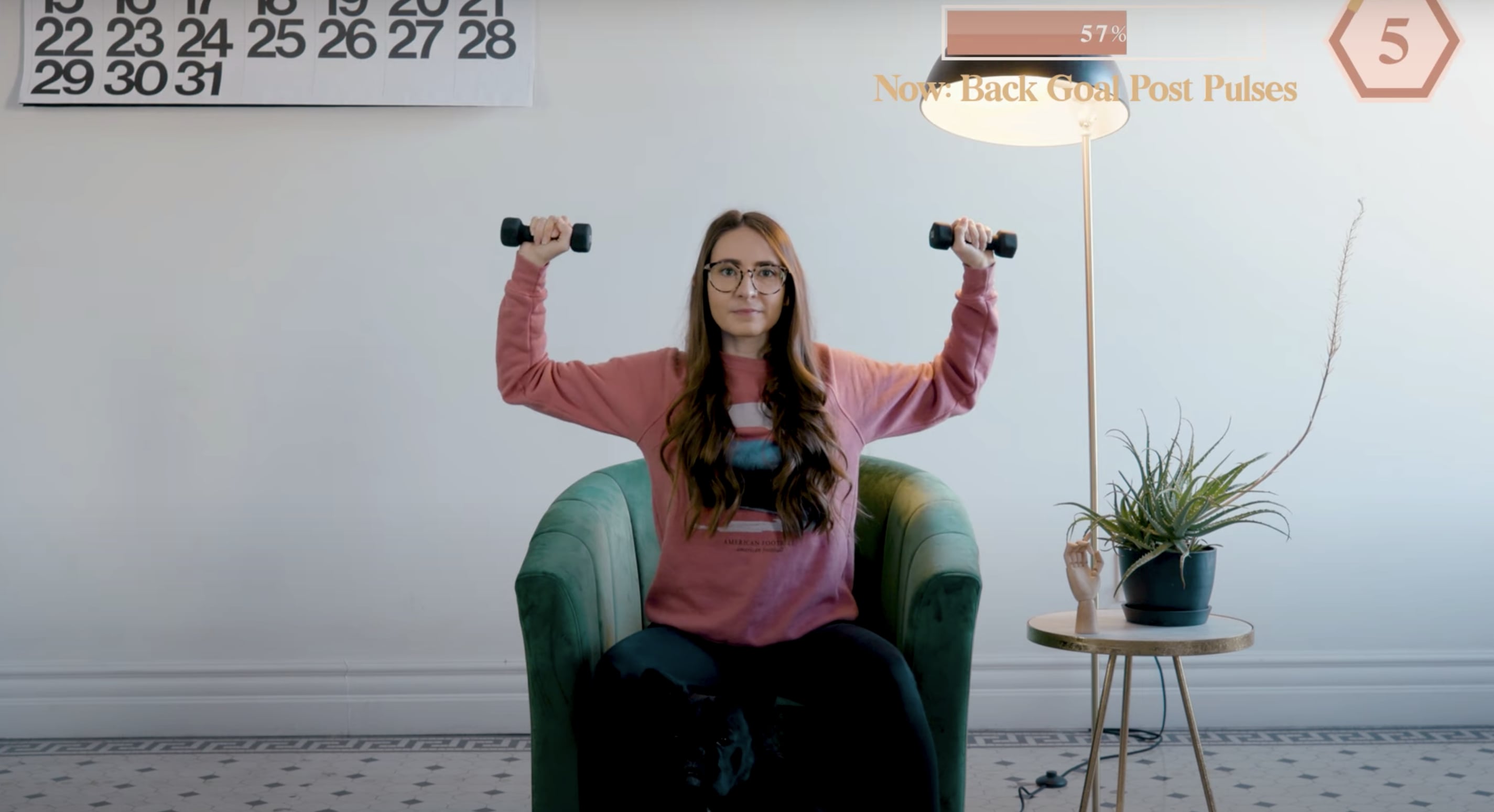 Seated Upper-Body Workout You Can Do While Watching Netflix | POPSUGAR ...
