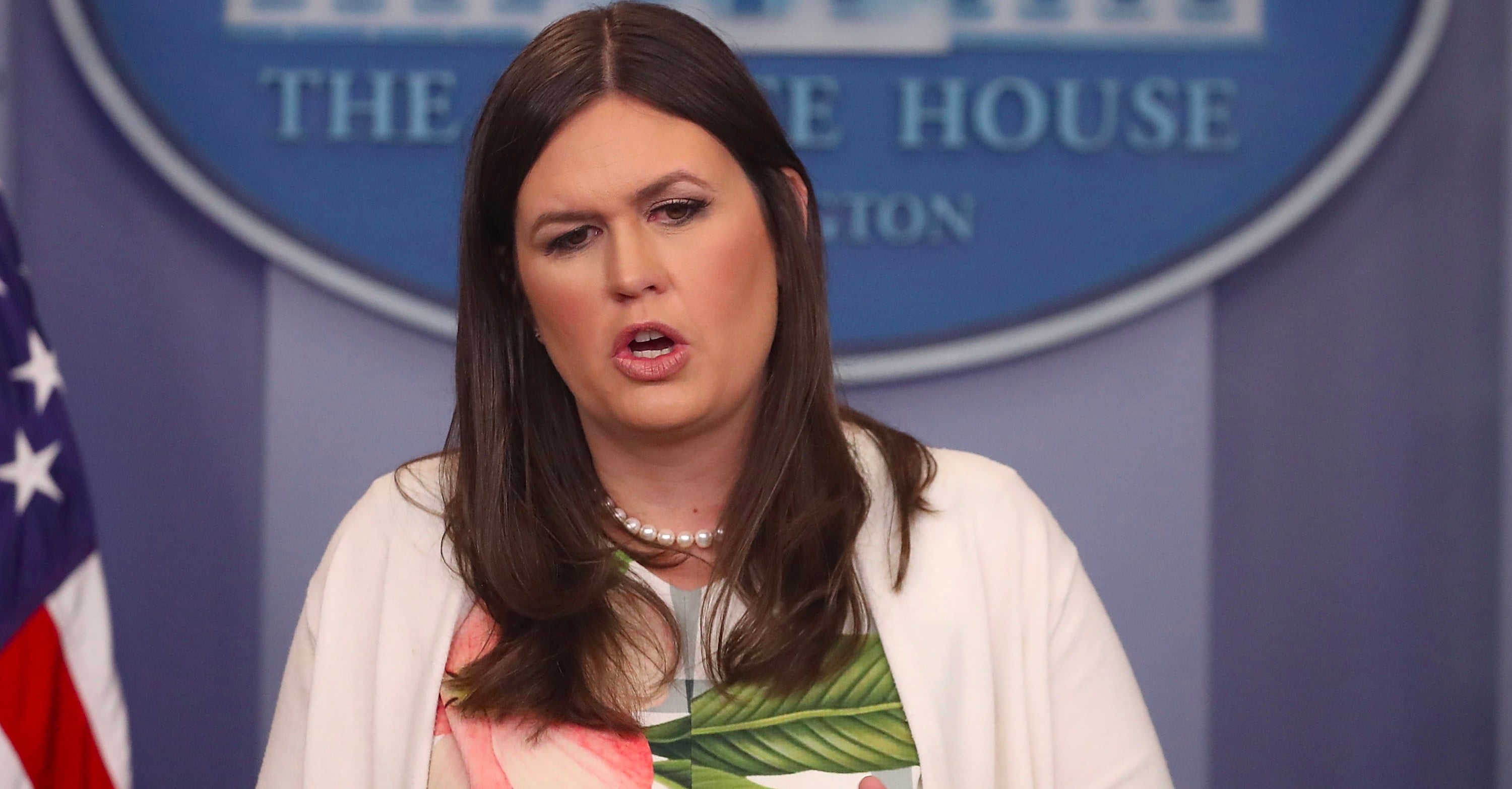 Sarah Huckabee Sanders Emoji Tweet | POPSUGAR News