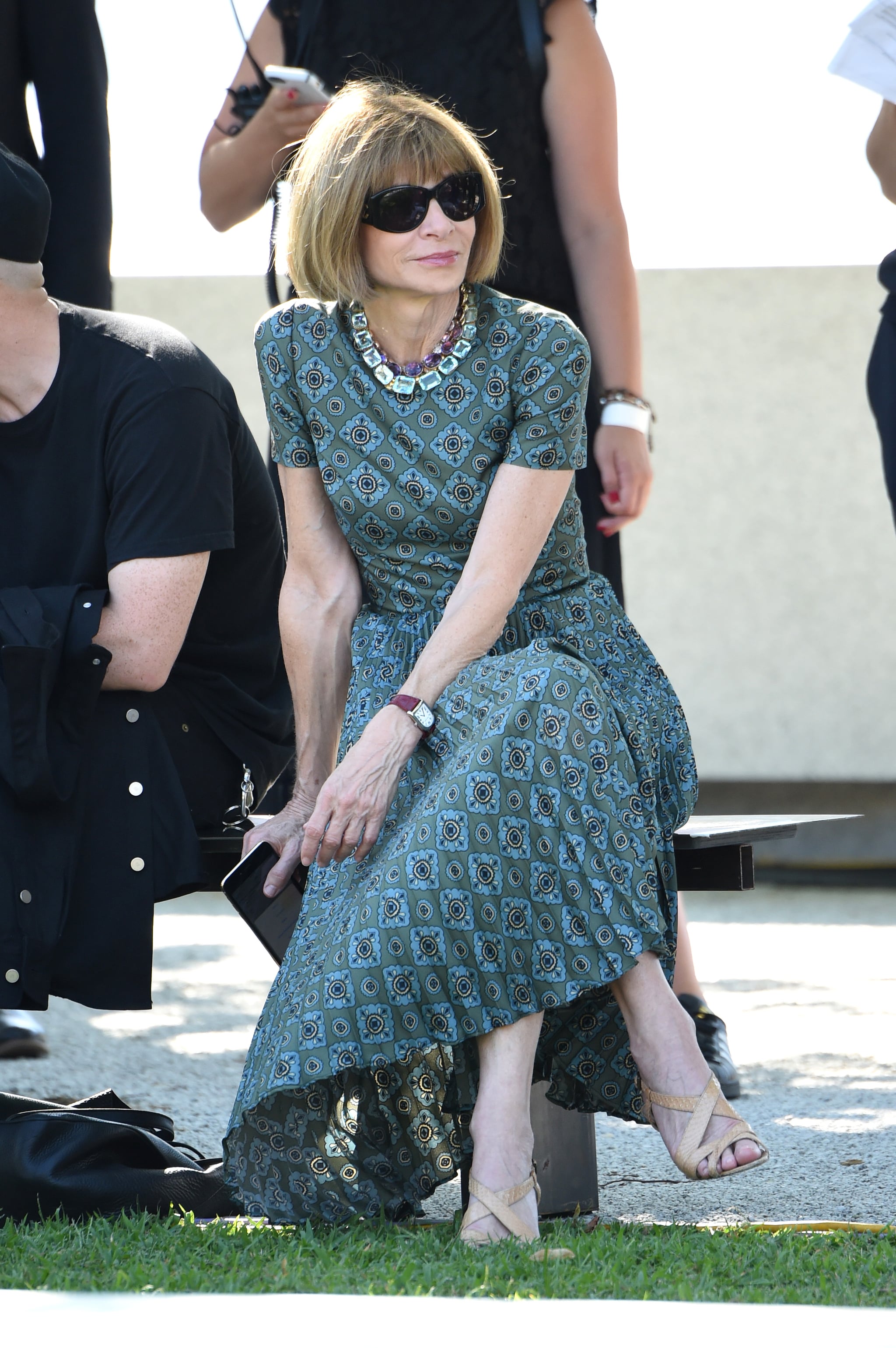 Anna Wintour Street Style