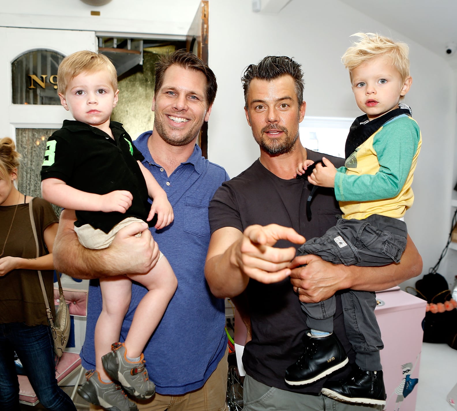 Josh Duhamel And Son Axl Out In LA March 2016 PS Celebrity