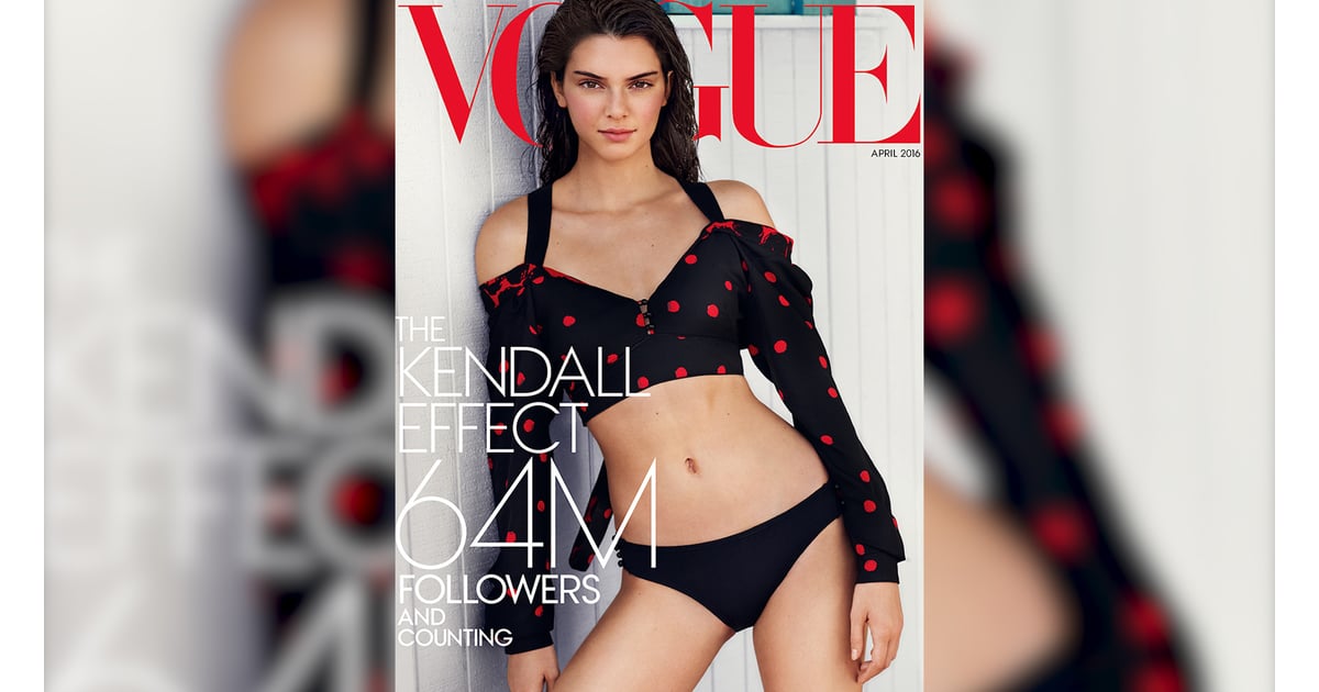 Kendall Jenners Special Edition Vogue Issue Video Popsugar Fashion