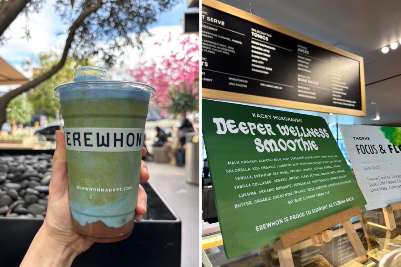 Kacey Musgraves's Erewhon Smoothie Review | PS Nutrition