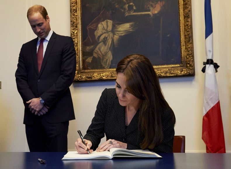 Kate Middleton and Prince William's Message For France | POPSUGAR Celebrity