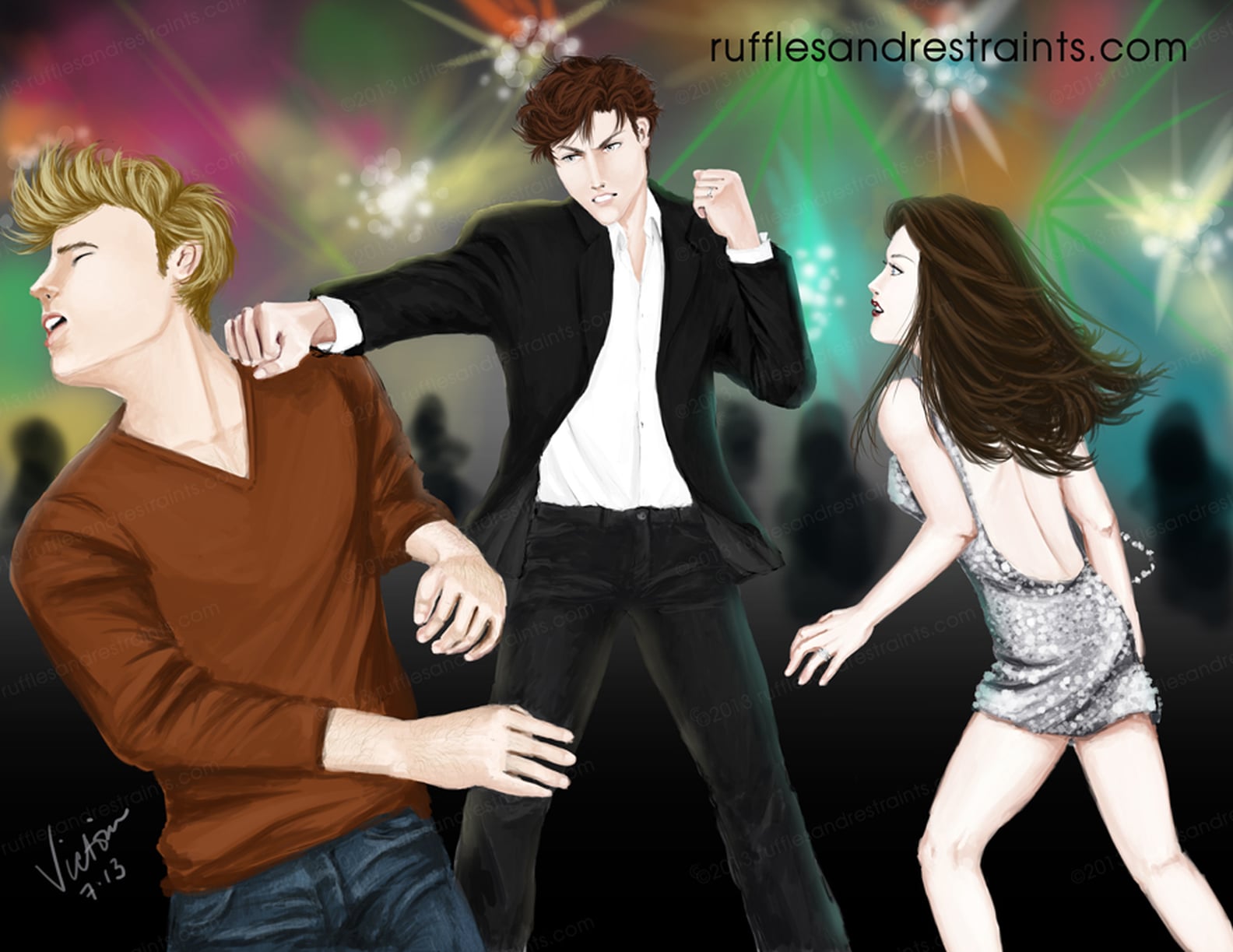 Fifty Shades of Grey Fan Art Ruffles and Restraints | POPSUGAR Love & Sex