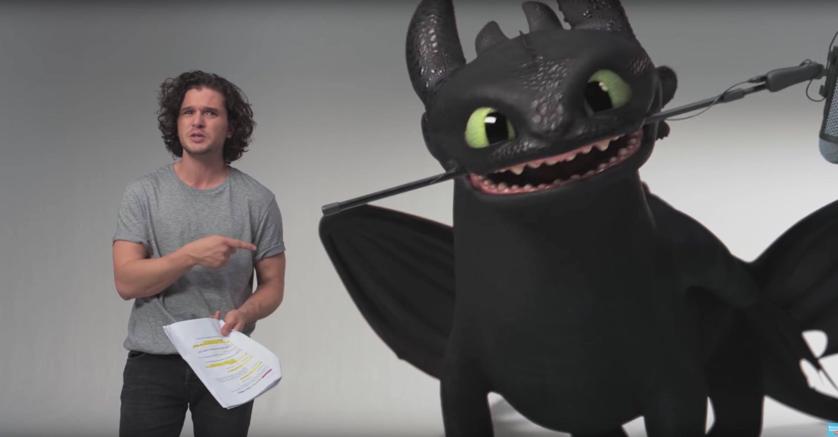 Kit Harington Funny Audition Video For How to Train Your Dragon | PS ...