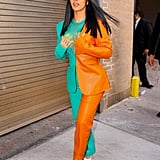 Cardi B's Neon Yellow Nail Polish Color | POPSUGAR Beauty