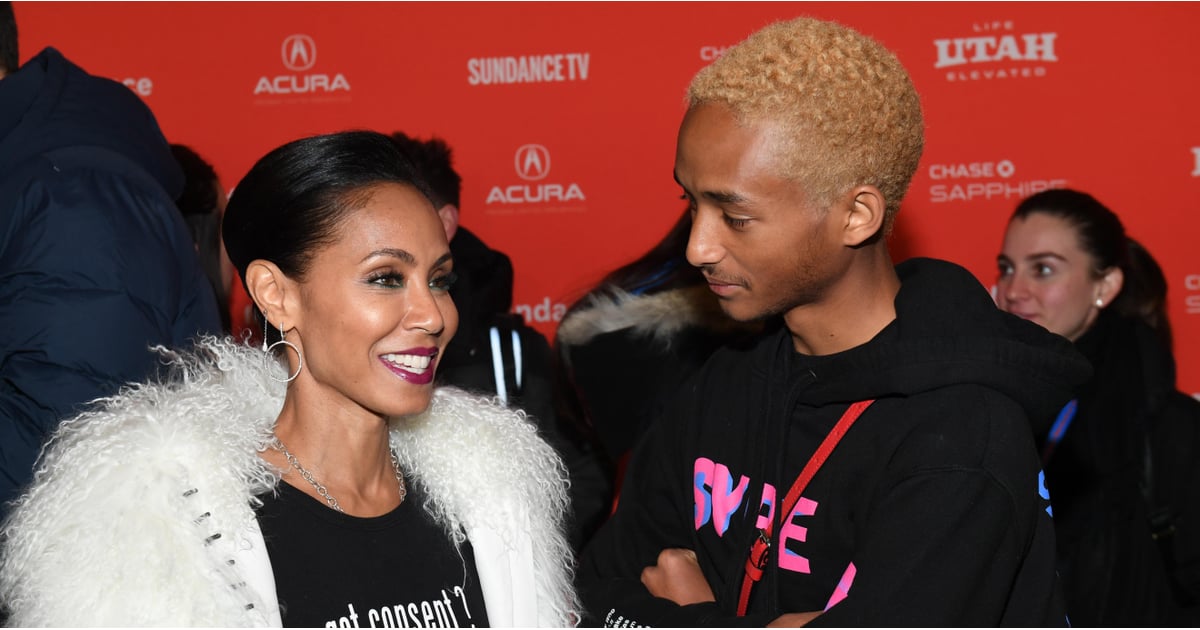 Jada Pinkett and Jaden Smith at 2018 Sundance Film Festival | POPSUGAR ...