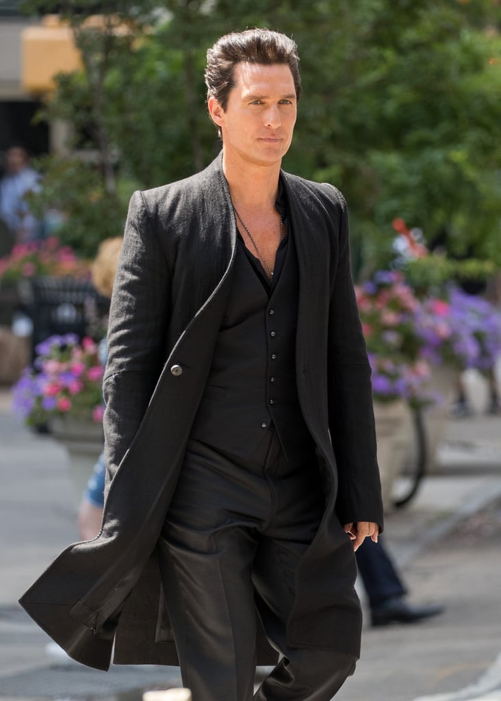 Matthew McConaughey on the Set of Dark Tower Pictures | POPSUGAR ...