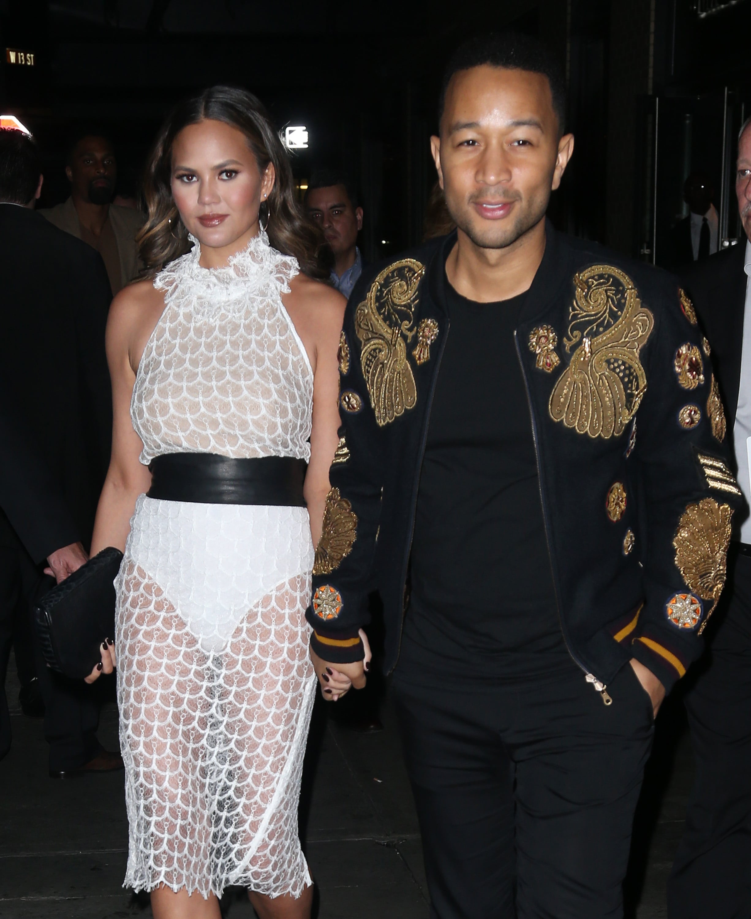 Chrissy Teigen and John Legend Out in NYC November 2016 | PS Celebrity
