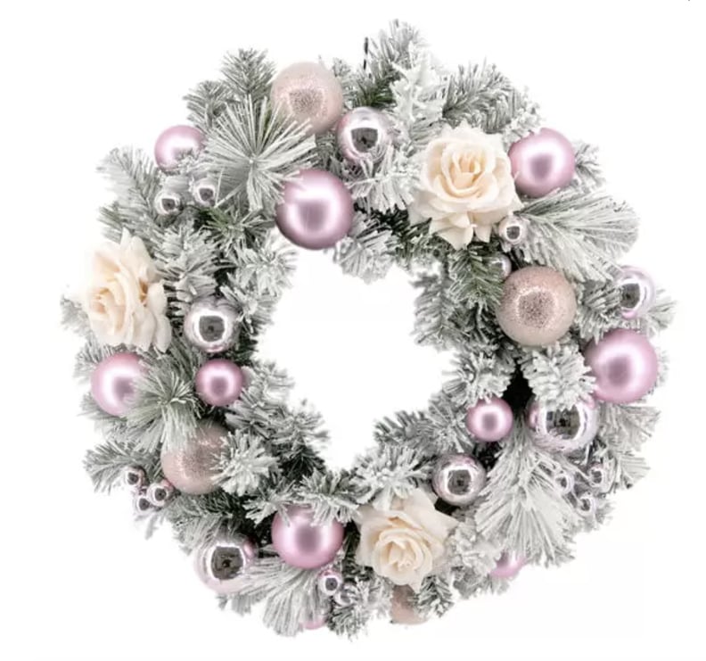 These Pink Holiday Wreaths Will Make Your Decor Stand Out | POPSUGAR Home