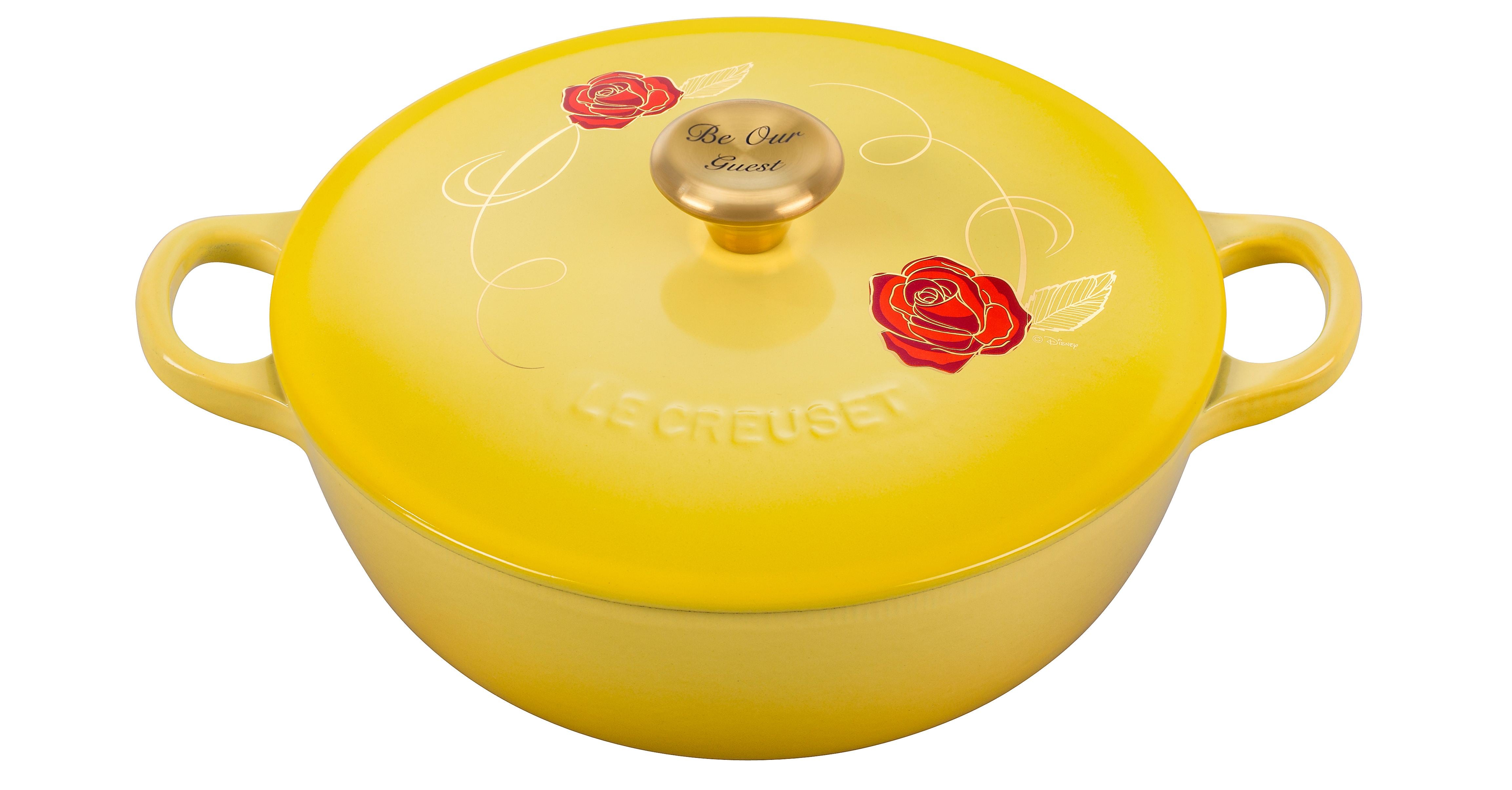 Disney Beauty and the Beast Soup Pot by Le Creuset in Soleil | PS Food